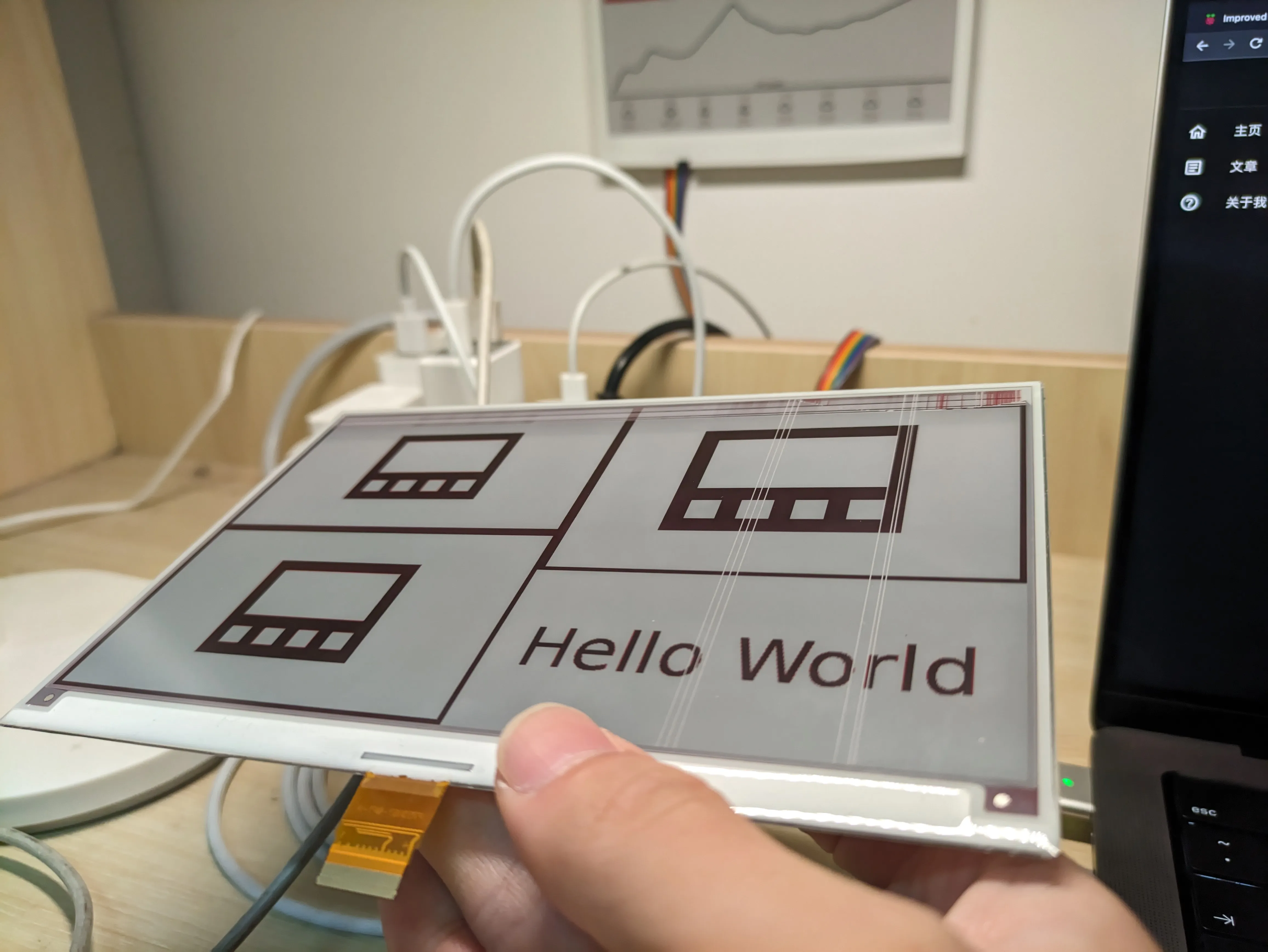 I Made a Calendar with an E-Paper Display